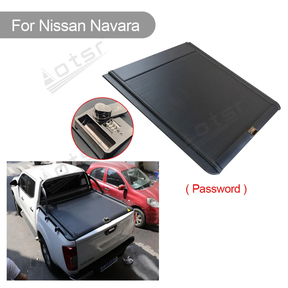 For-Nissan-Navara-NP300-D22-D40-Titan-Electric-Box-Cover-Pickup-Tonneau ...
