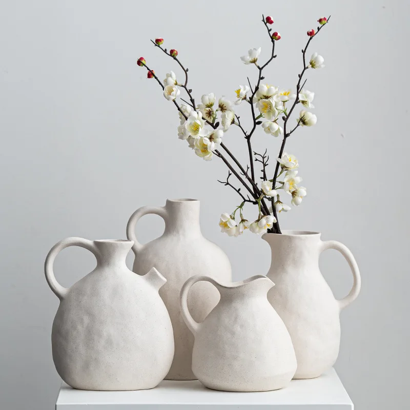 INS-Decorative-Vases-Creative-Ceramics-Flowers-Vase-Home-Decor-Living ...