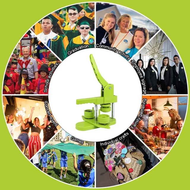 Manual Button Badge Machines - IMPRESOMATIC