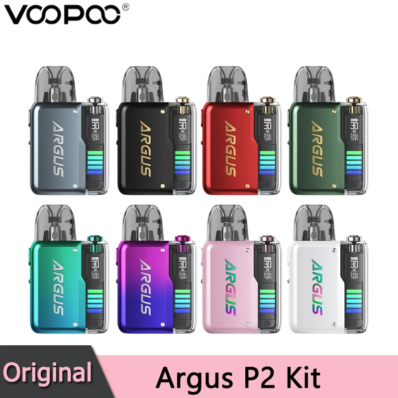 Original-VOOPOO-Argus-P2-Kit-30W-Pod-Vape-with1100mAh-Battery-2ML-ARGUS ...