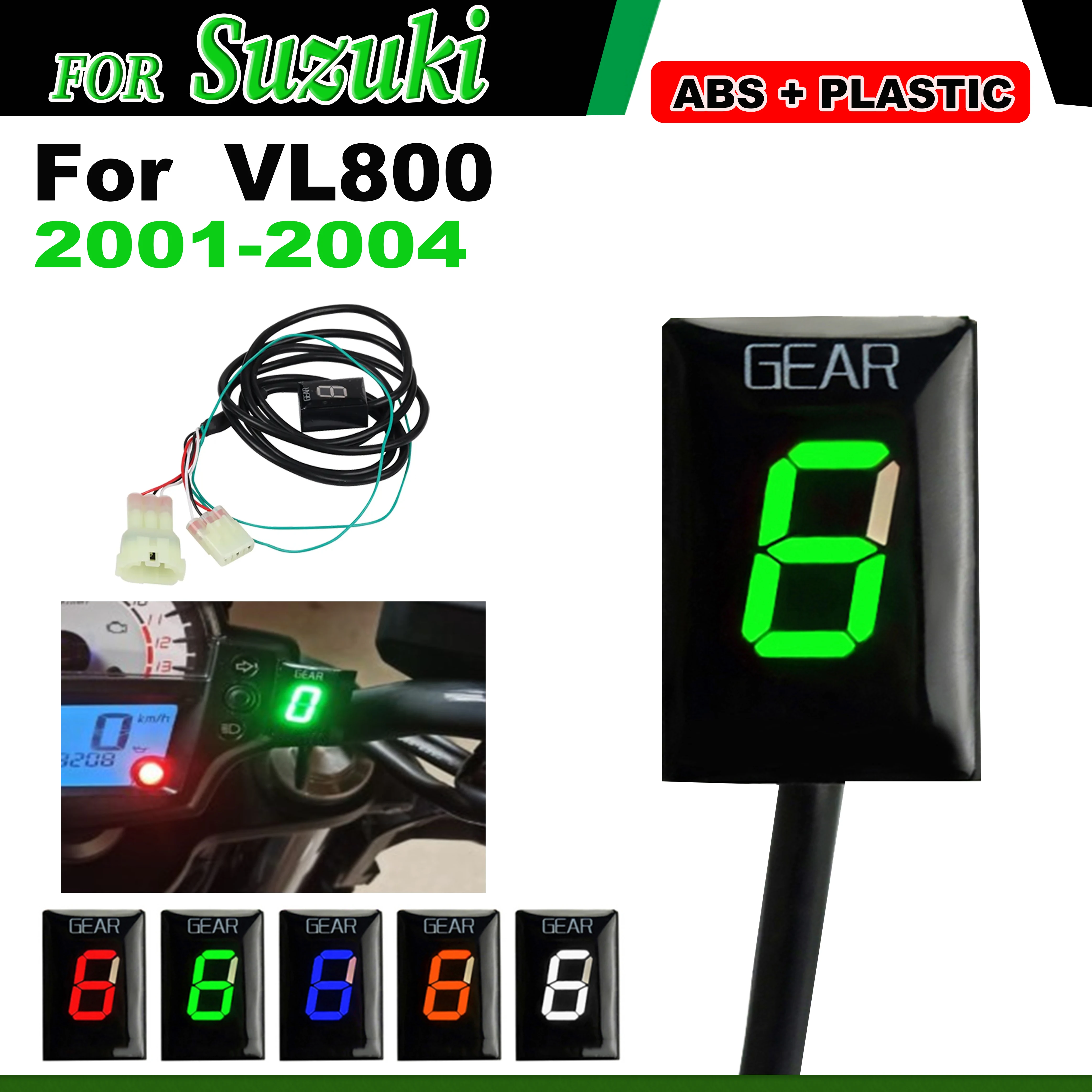 For-Suzuki-VL800-VL-800-2001-2002-2003-2004-Motorcycle-Accessories-LED ...