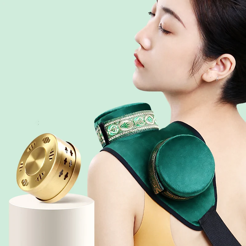 Skin-friendly Fabric Moxa Stick Heating Bag Filter Moxibustion Smoke ...