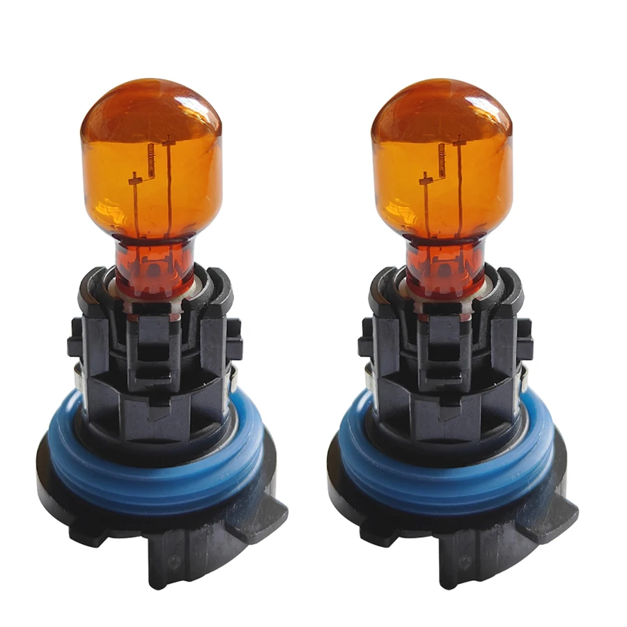1-Pair-Original-Used-Amber-PH24WY-Halogen-Lamp-For-Citroen-C5-Peugeot ...
