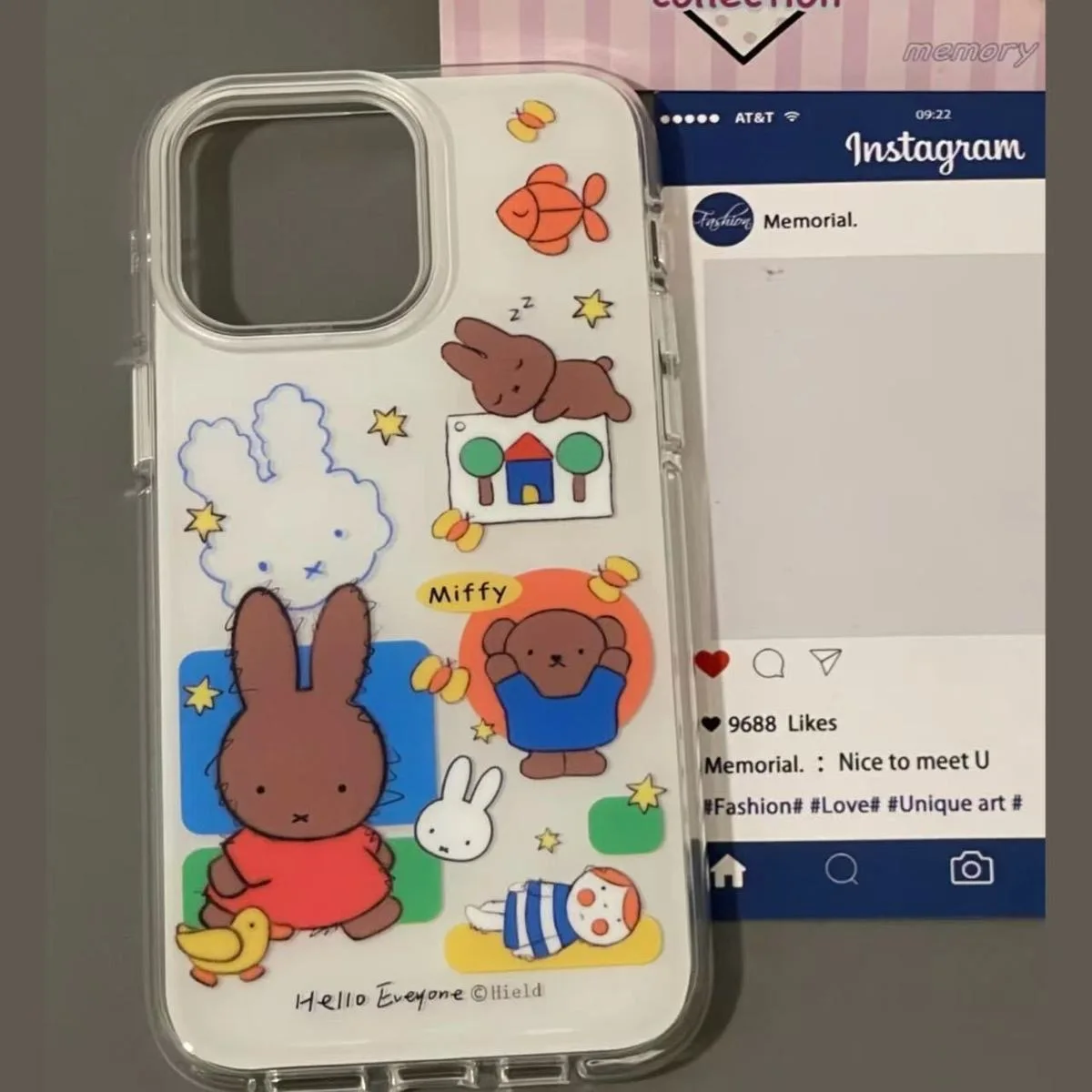 Cute daily life Miffy Phone Case For iPhone 11 12 13 14 15 16 17 Pro ...