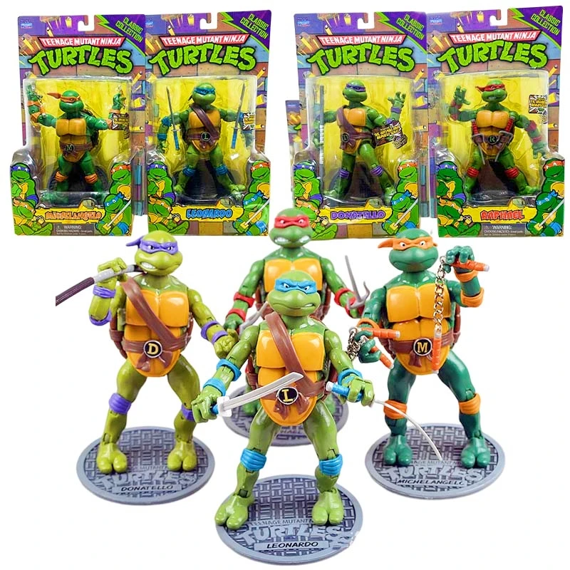 Anime NECA Teenage Mutant Ninja Turtles Action Figure Toys Collectible ...