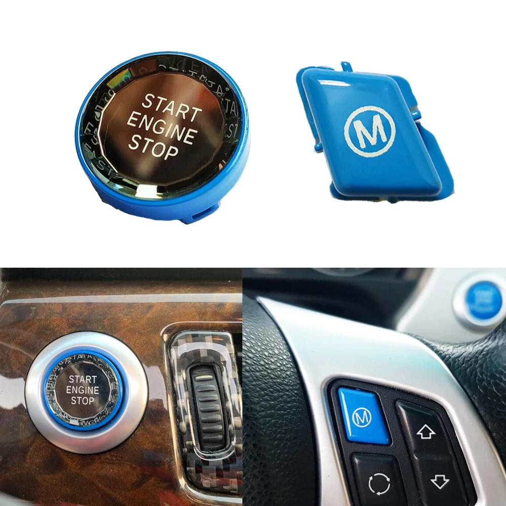 Car-Steering-Wheel-M-Mode-Switch-Start-Button-Fit-For-BMW-E90-E92-E93 ...