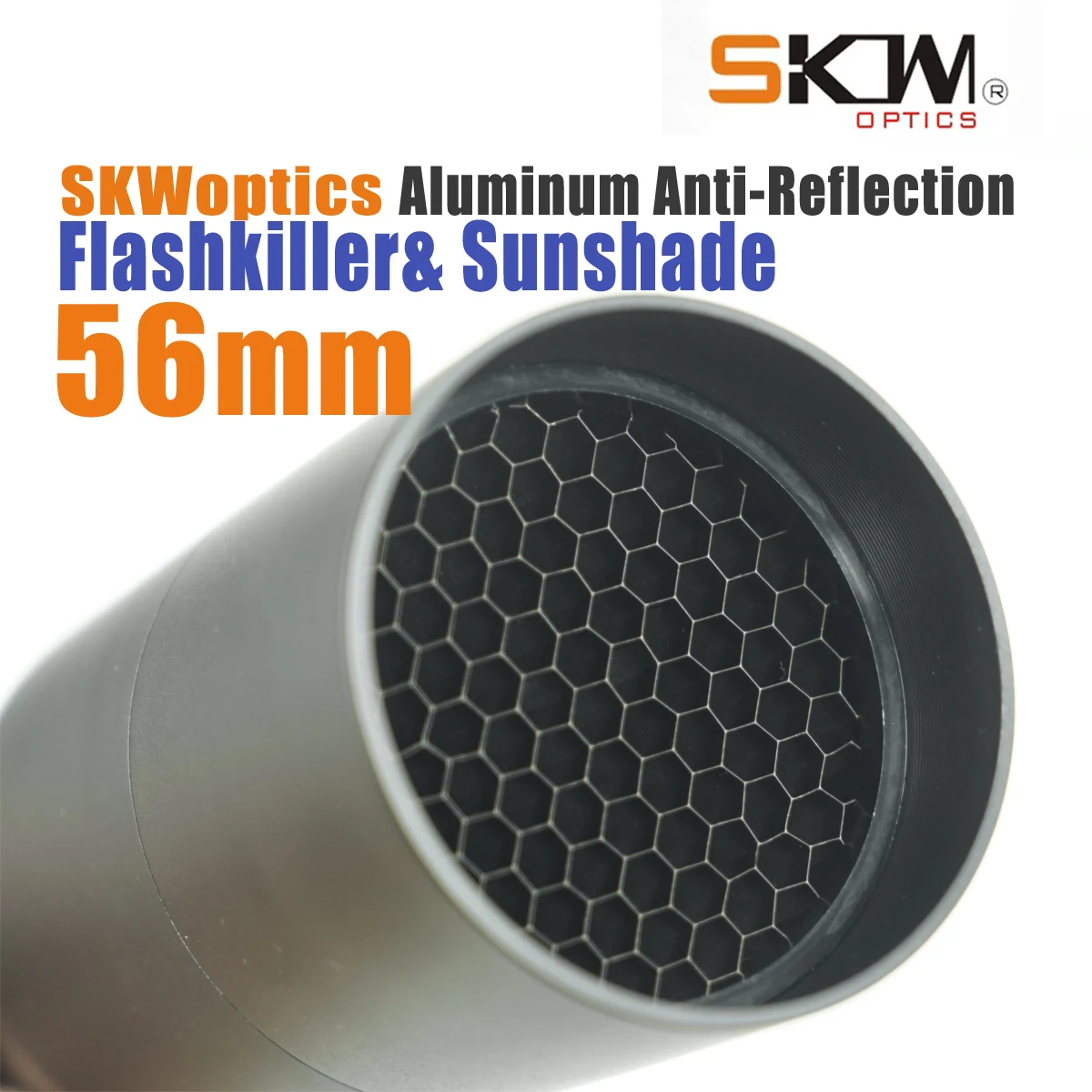 SKWoptics-56mm-Flash-Killer-2-Sunshade-Flash-Scope-Mesh-Anti-Reflective ...
