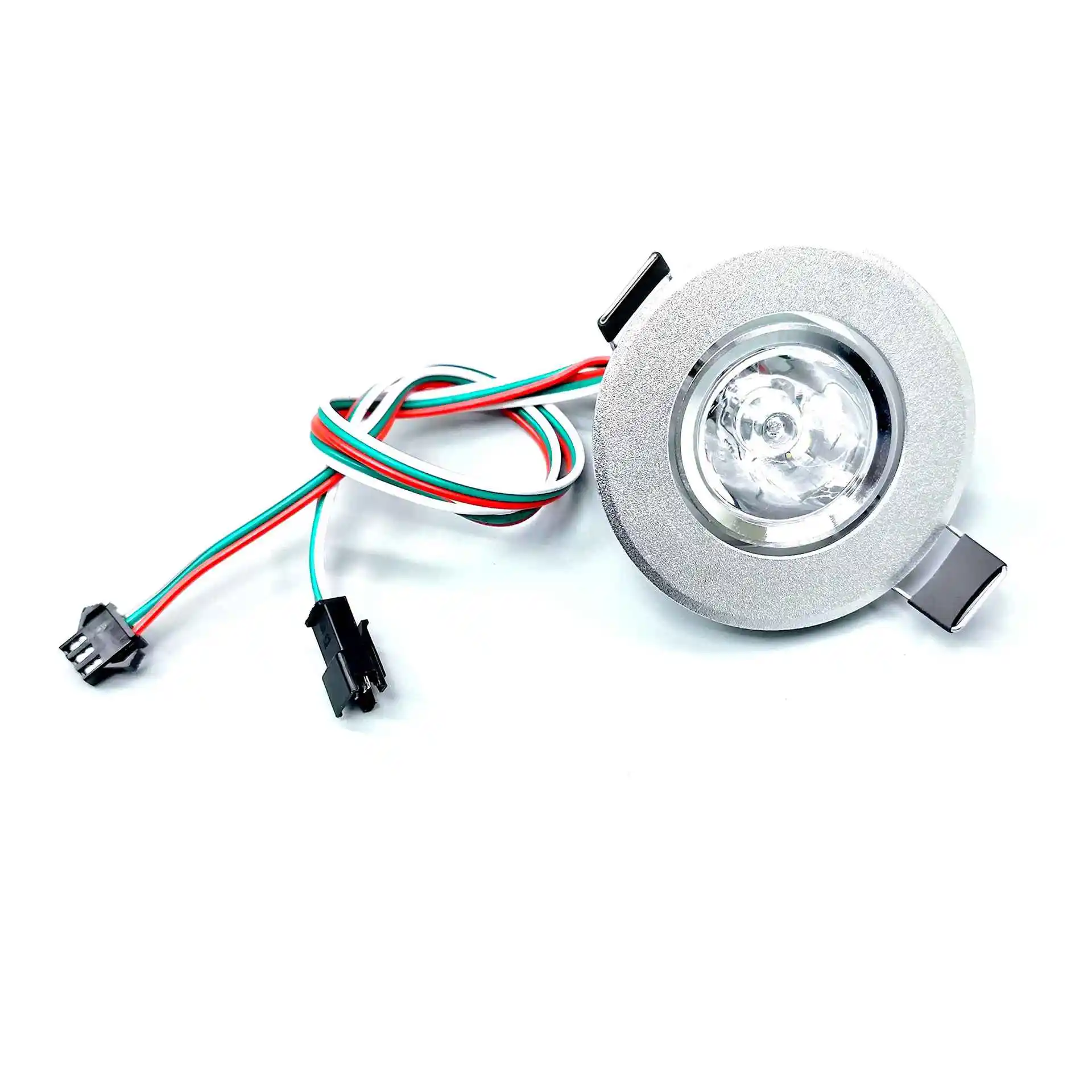 3W DC24V WS2811 RGB IC Addressable LED Smart Pixel Downlight D68mm Size ...