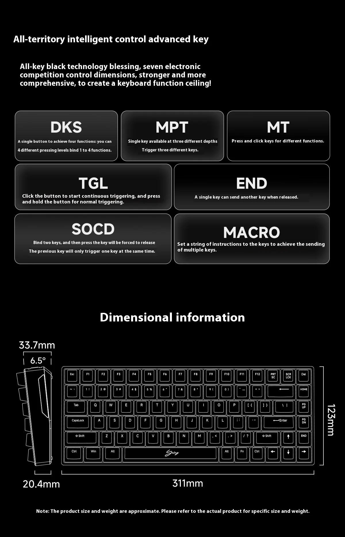 WLMOUSE Ying75 Shadow75 HE игровая клавиатура 75% | AliExpress