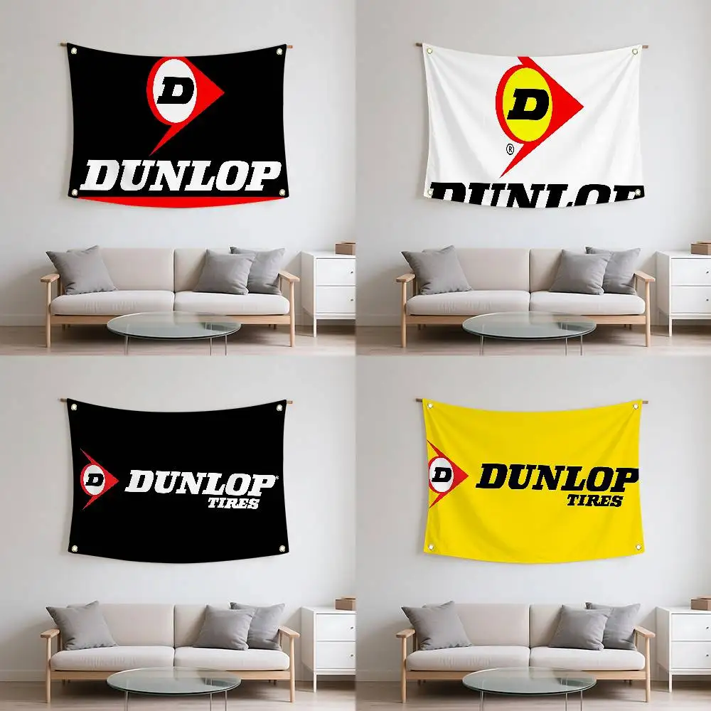 w_Dunlops_Tyres_Flags Room Decor Outdoor Decors Personalized Items ...