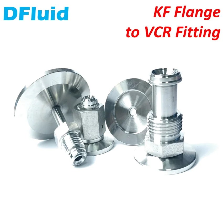 KF Flange To Male VCR Female VCR Fitting Face Seal KF16, 44% OFF