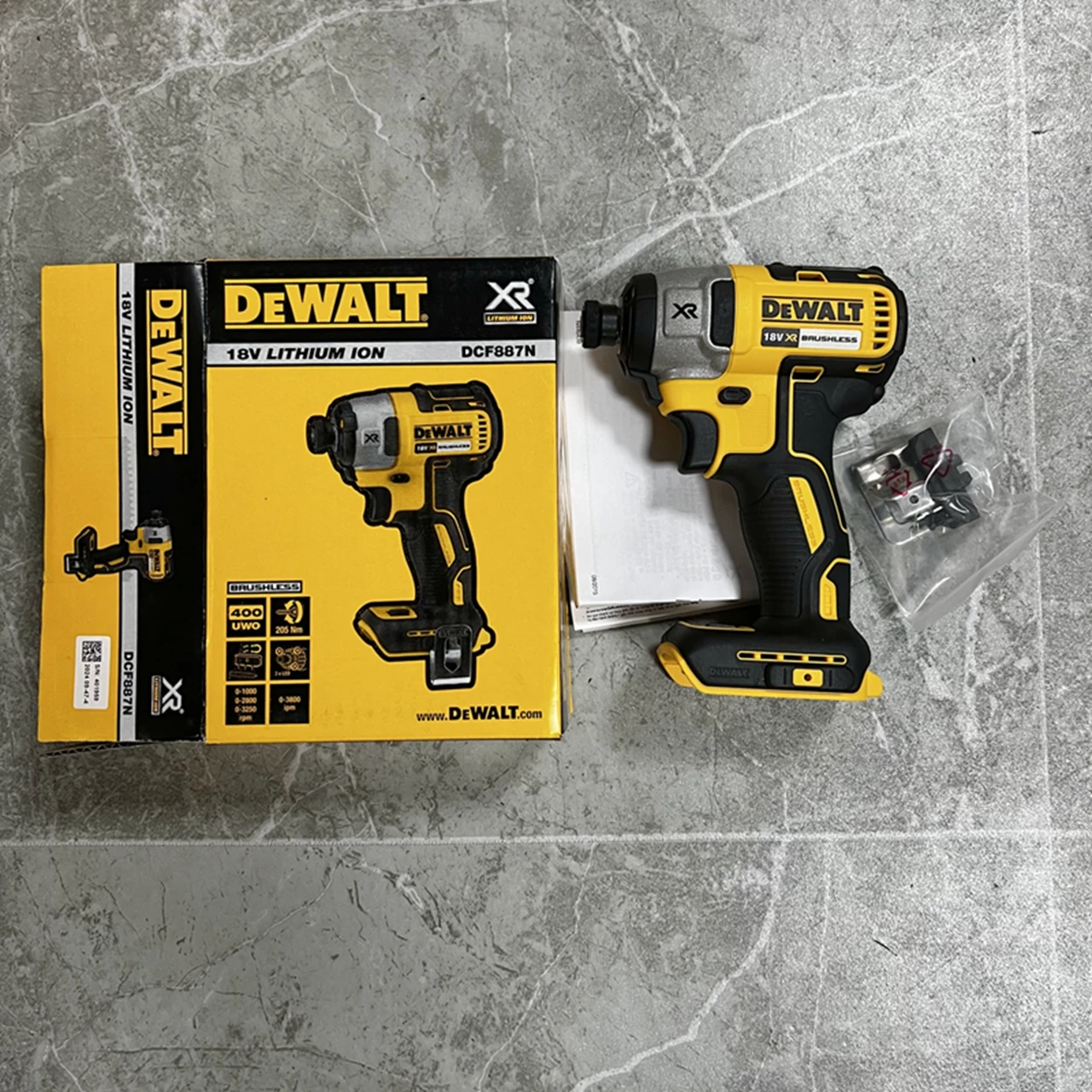 Dewalt DCF887B 18V 1 4 3 Speed Cordless Impact Driver Tool Only new AliExpress