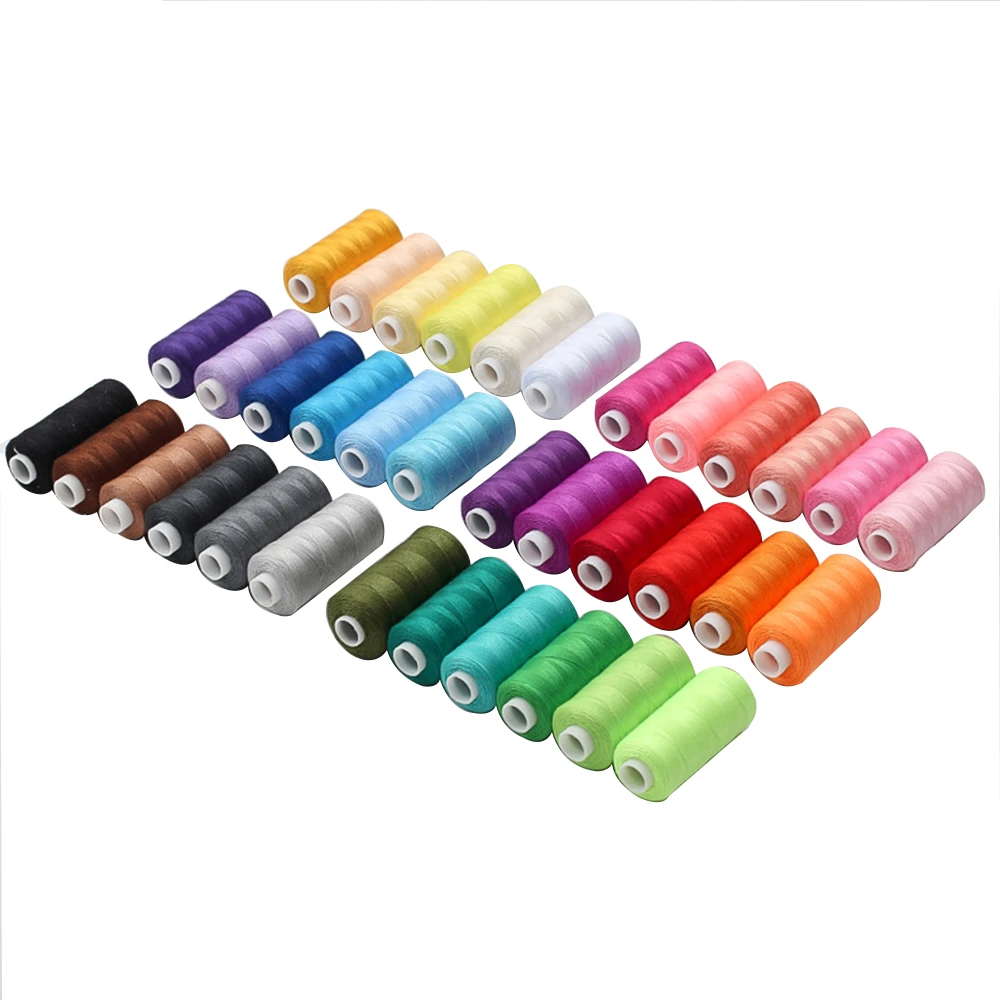 6 Colors/Set Sewing Thread 402 Household Widely Durable Application 400 ...