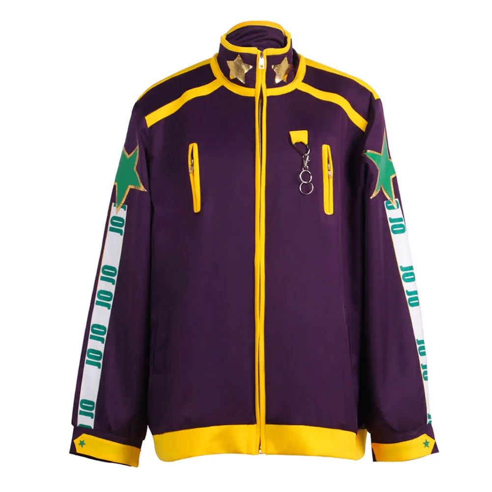 JoJo-s-Bizarre-Adventure-Kujo-Jotaro-Cosplay-Costume-Zip-Up-Jacket ...