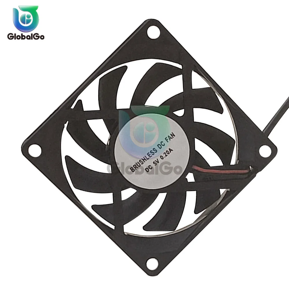 7cm-70mm-fan-70x70x15mm-DC5V-2pin-cooling-fan-for-chassis-power-supply ...