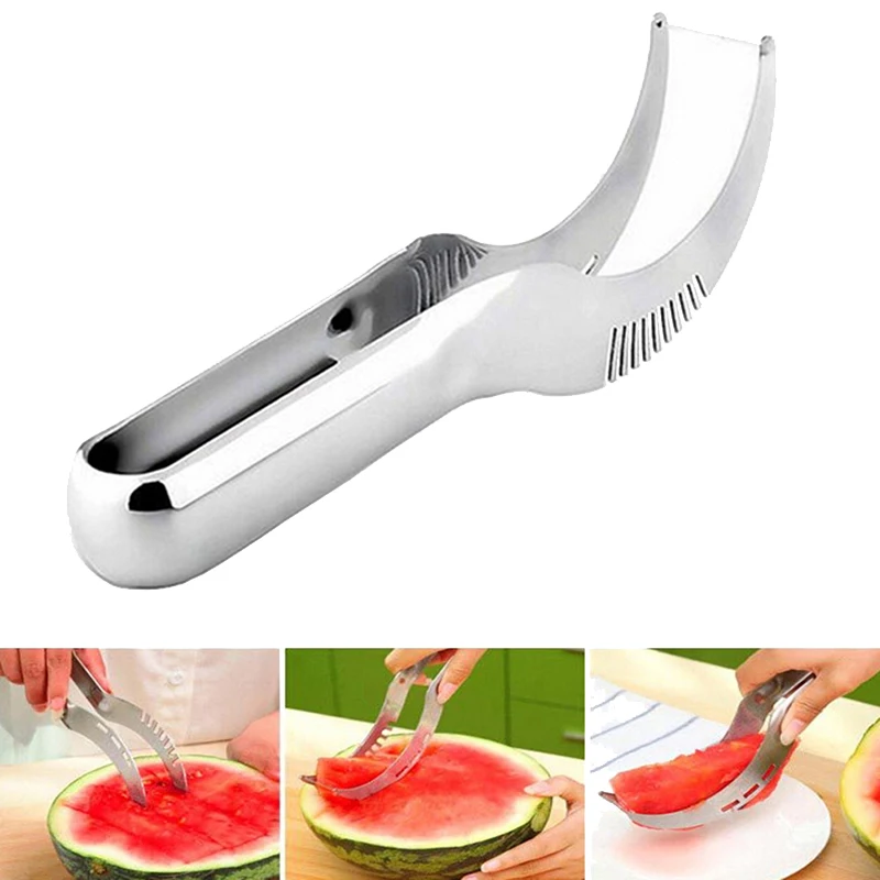 Stainless-Steel-Watermelon-Cutter-Artifact-Salad-Fruit-Slicer-Cutter ...