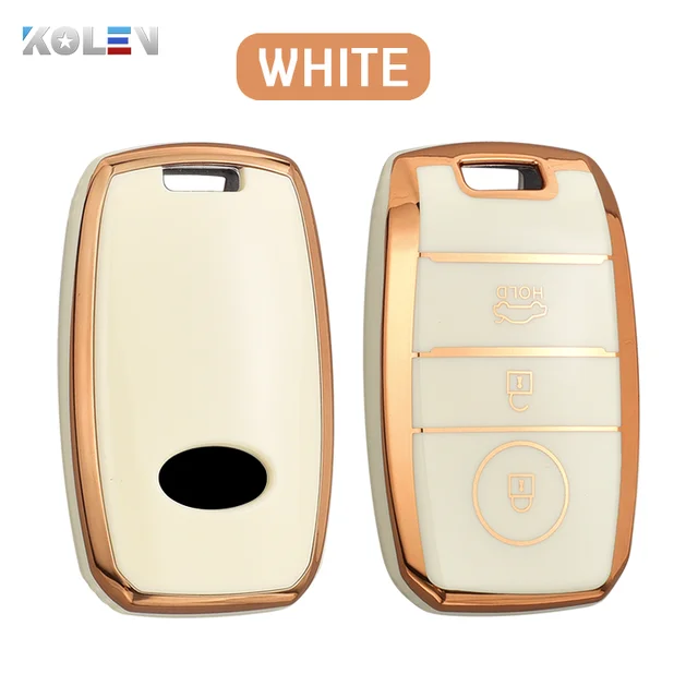 Fashion TPU Car Remote Key Case Cover Shell Fob For KIA RIO Rio5 ...