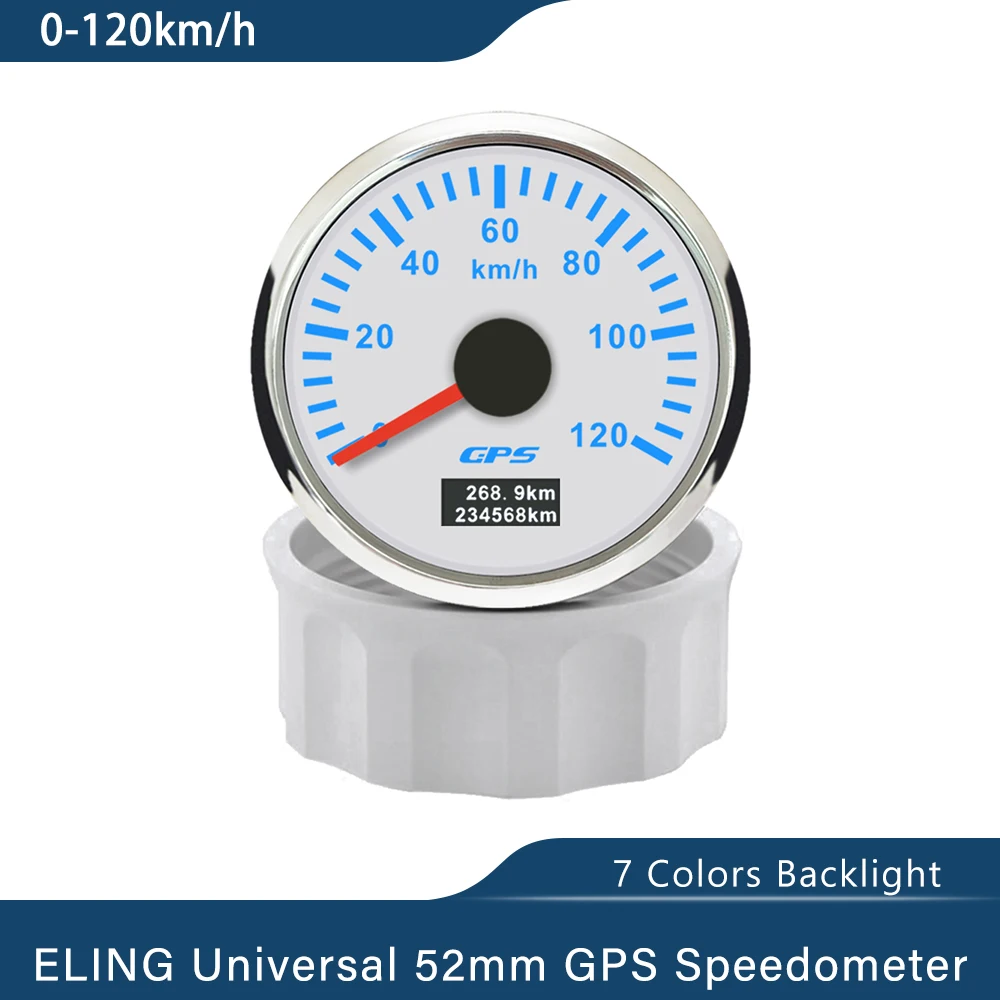 Car-Boat-Universal-52mm-GPS-Speedometer-0-30km-h-0-80KM-H-200kmh ...