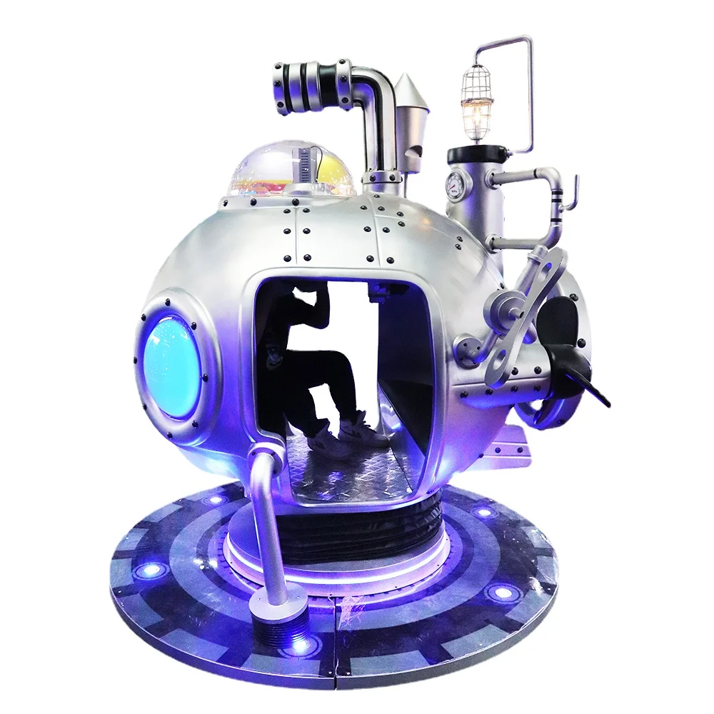 VR Submarine Amusement Equipment Interactive Sensory Game Machine Ocean ...