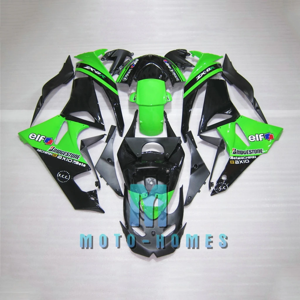Free-Custom-Fairings-Set-for-ZX6R-2009-2010-2011-2012-Kawasaki-Ninja ...