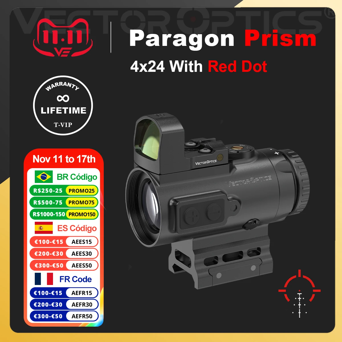 ptica-do-vetor-Paragon-Micro-Prisma-Rifle-Scope-compacto-prisma-CQB ...