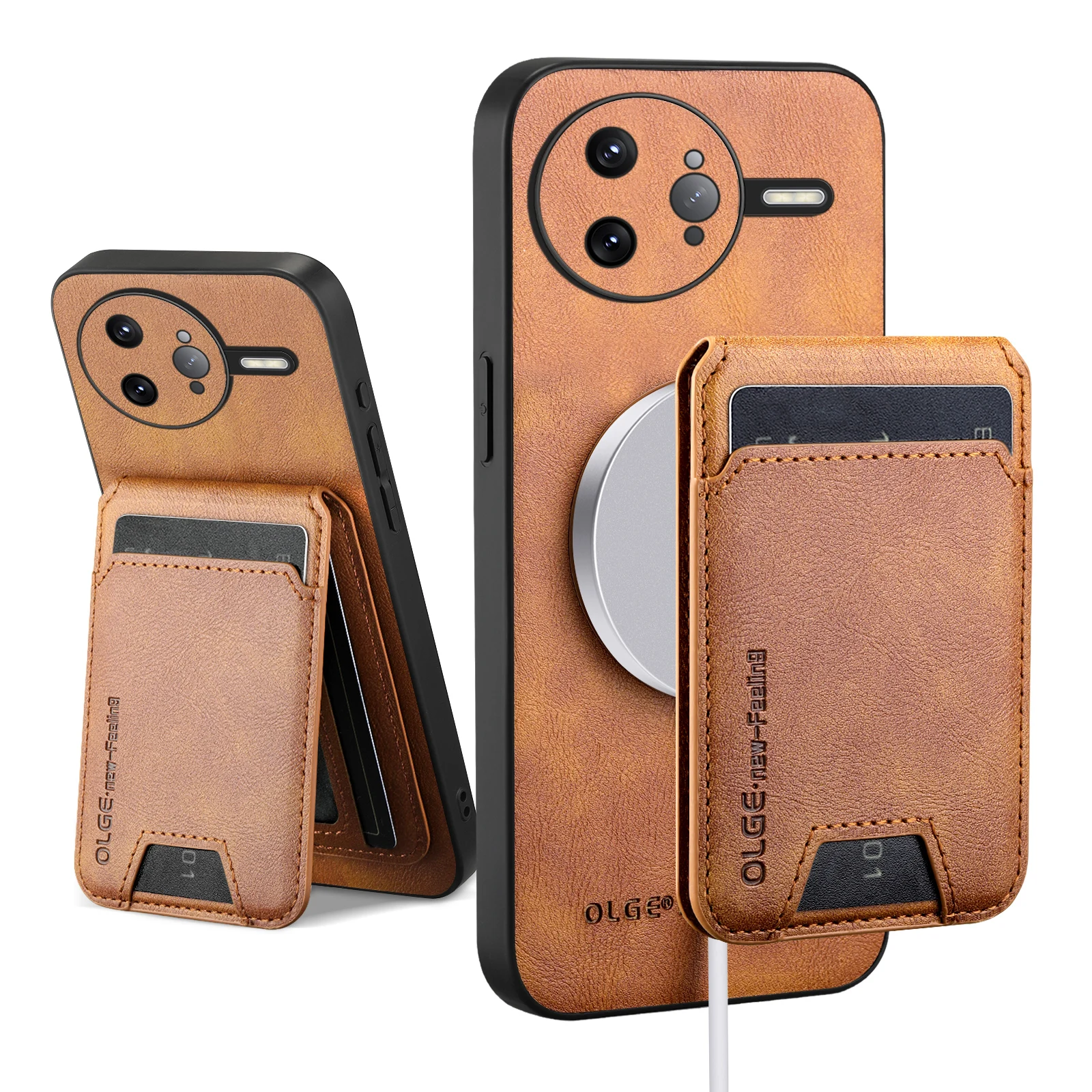 Funda con tarjetero tipo billetera para Xiaomi POCO F7 Ultra X7 F7 Pro ...