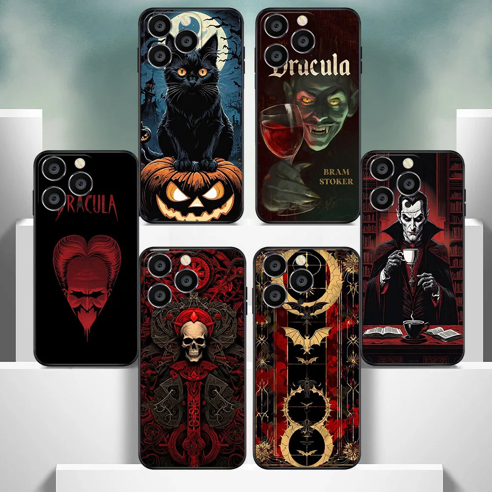 Dracula Vampires and Bats Soft Phone Case for Huawei Nova 3 (13)