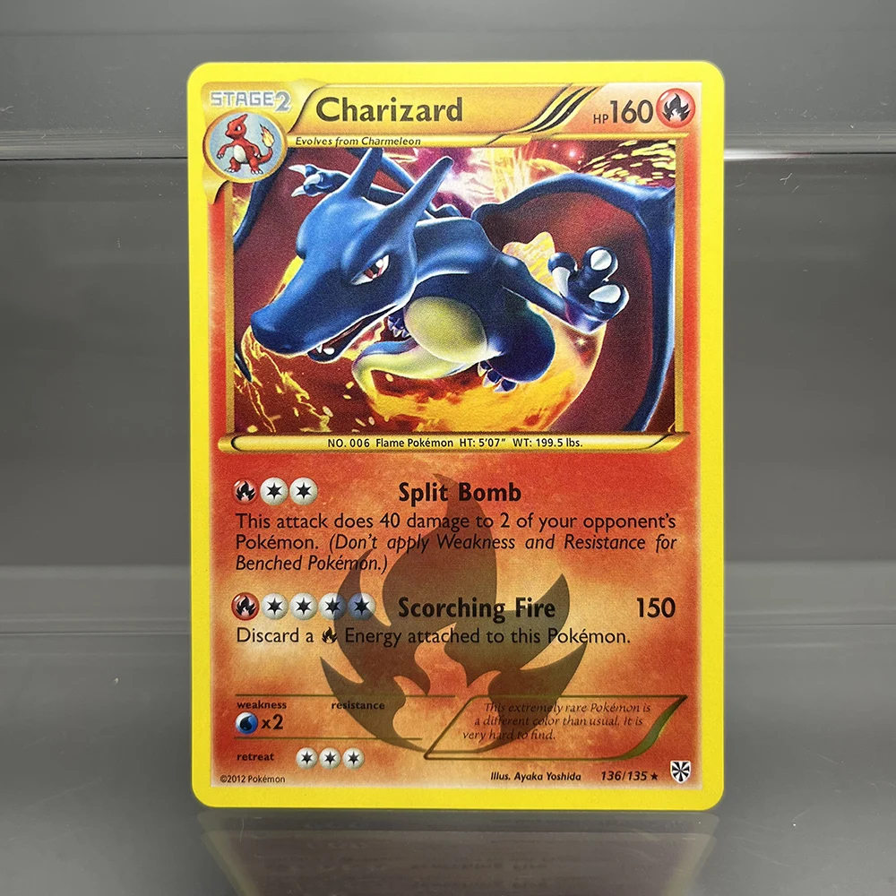 1996 Pokémon 1st Edition Base Set Single Flash Cards Shining Charizard ...