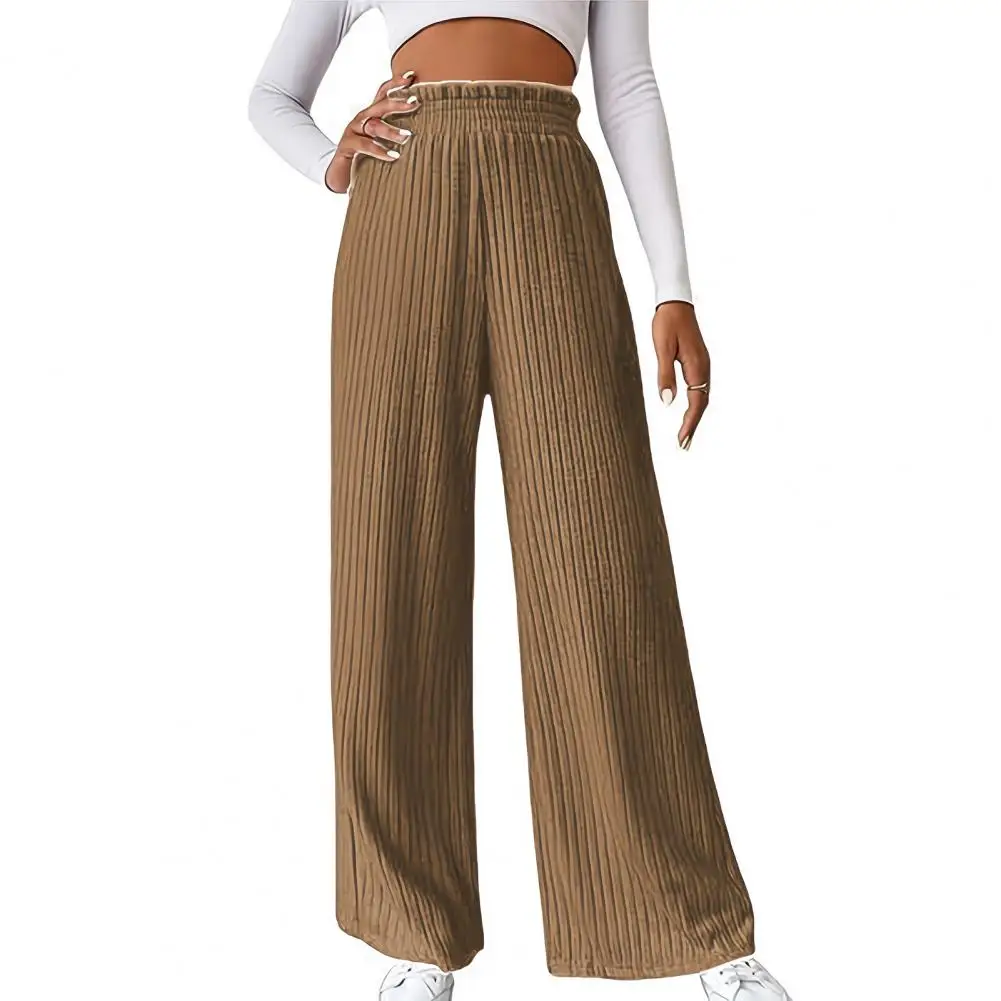 Cal-as-femininas-de-cintura-alta-de-perna-larga-cal-as-de-perna-larga ...