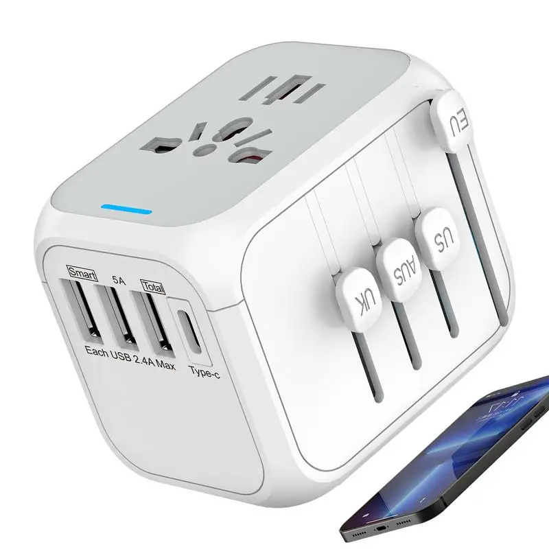 Universal-USB-Travel-Adapter-Conversor-Internacional-Port-til-No-mundo ...
