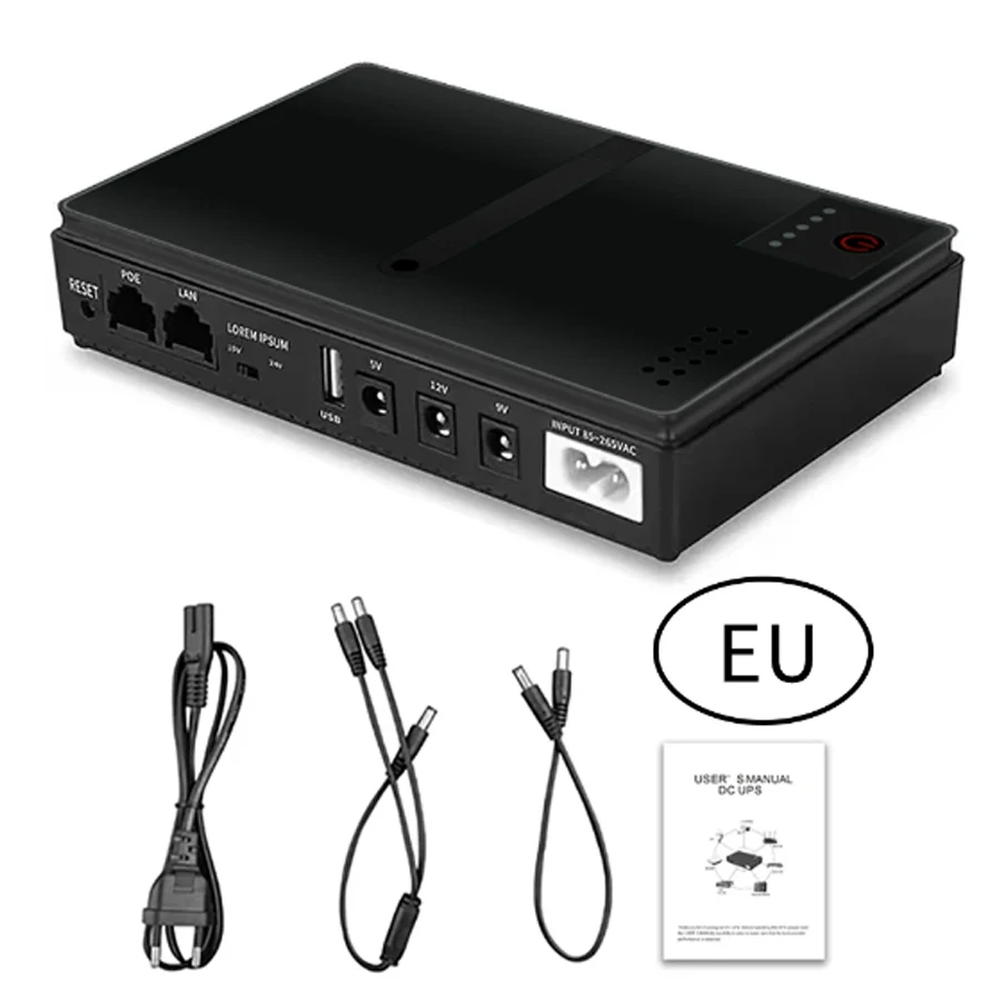 10400mah-DC-Uninterruptible-Power-Supply-UPS-Router-Optical-Cat-Built ...