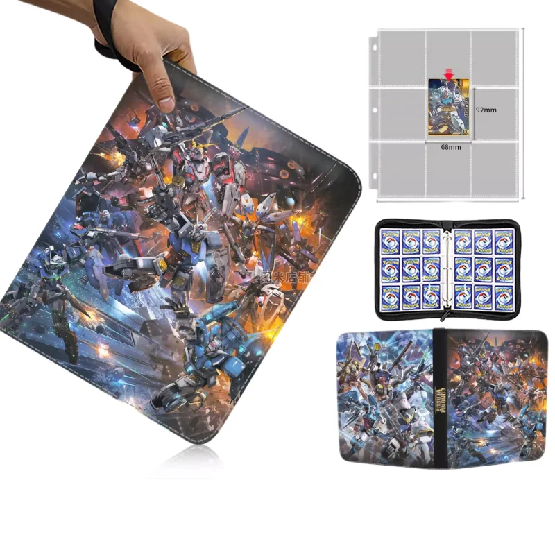 GUNDAM Large Card Book Binder Business Card Holder Game Collection ...