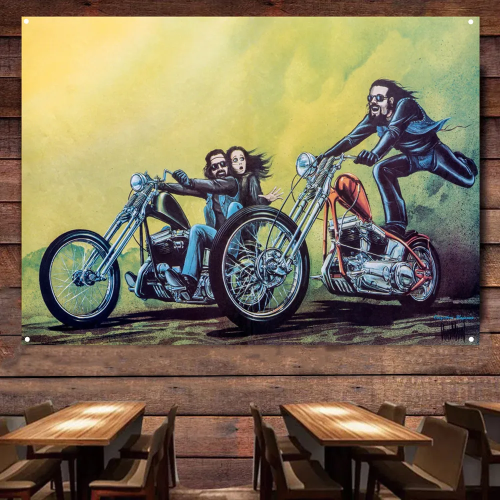Vintage Biker Art