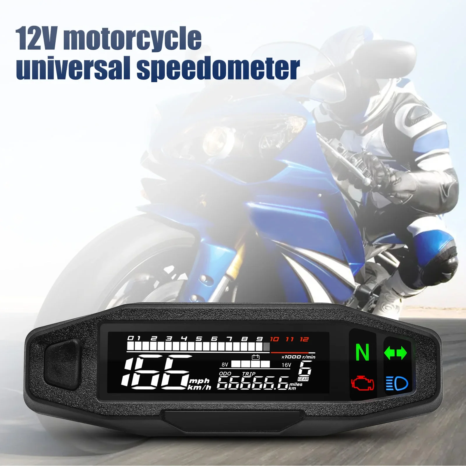 Universal-Digital-Meters-Instrument-Moto-Speedometer-Digital-Tachometer ...