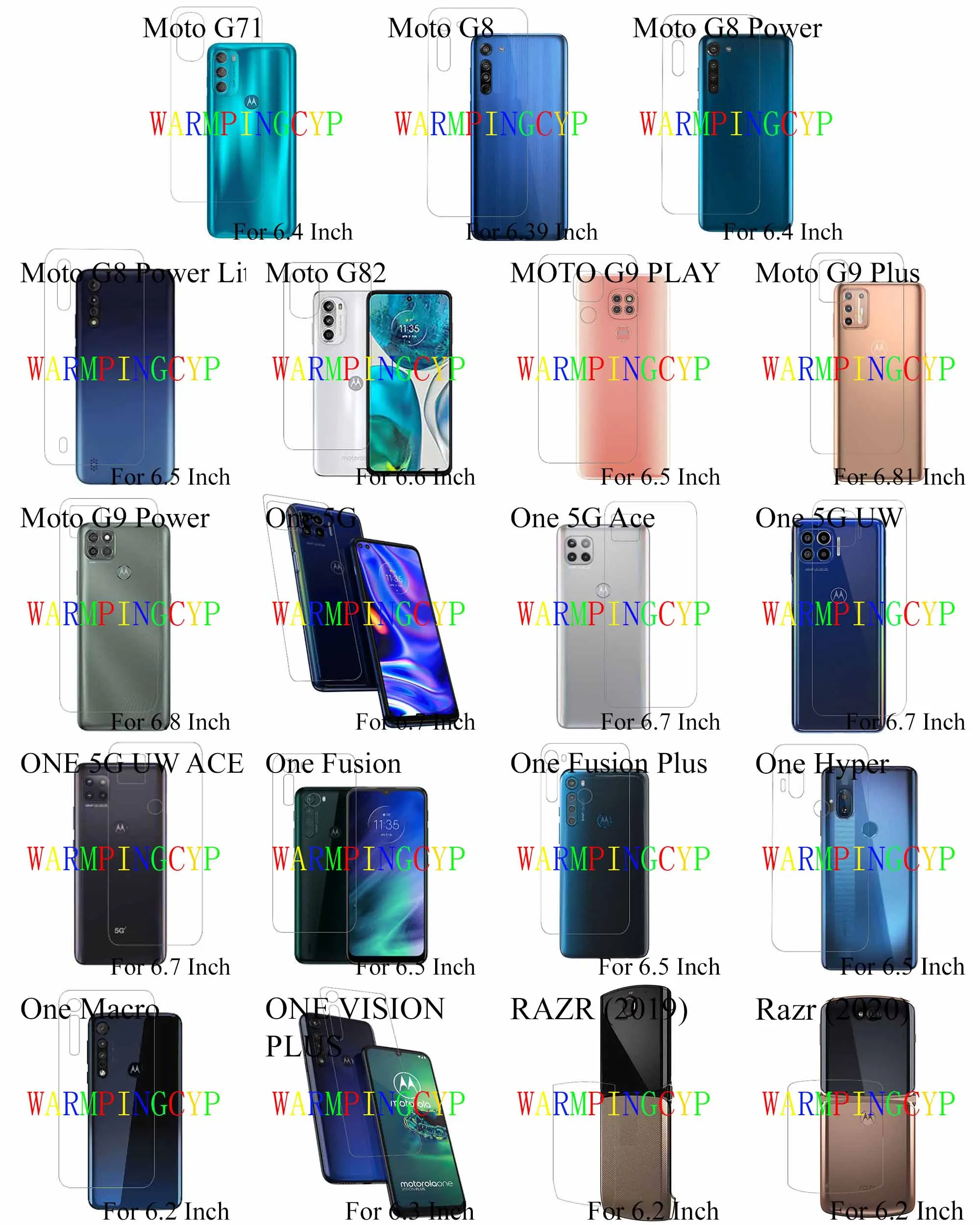 Protector de pantalla trasera para coche, película trasera para GOME ...