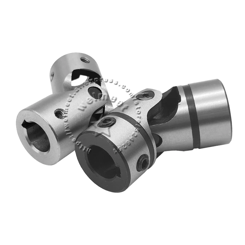 1pcs Precision Cross Keyway Universal Joint 10mm-22mm Hole Motor Output ...