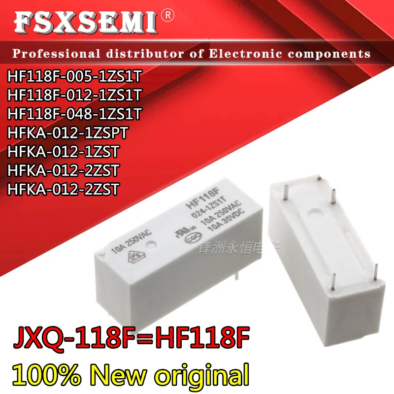 5pcs-JXQ-118F-HF118F-005-1ZS1T-HF118F-012-1ZS1T-HF118F-048-1ZS1T-HFKA ...