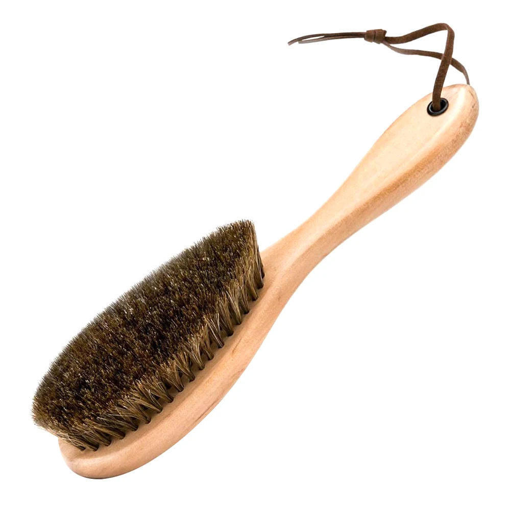 Full-Horse-Hair-Long-Handle-Brush-Shoe-Brush-Elastic-Horse-Hair-Shoe ...