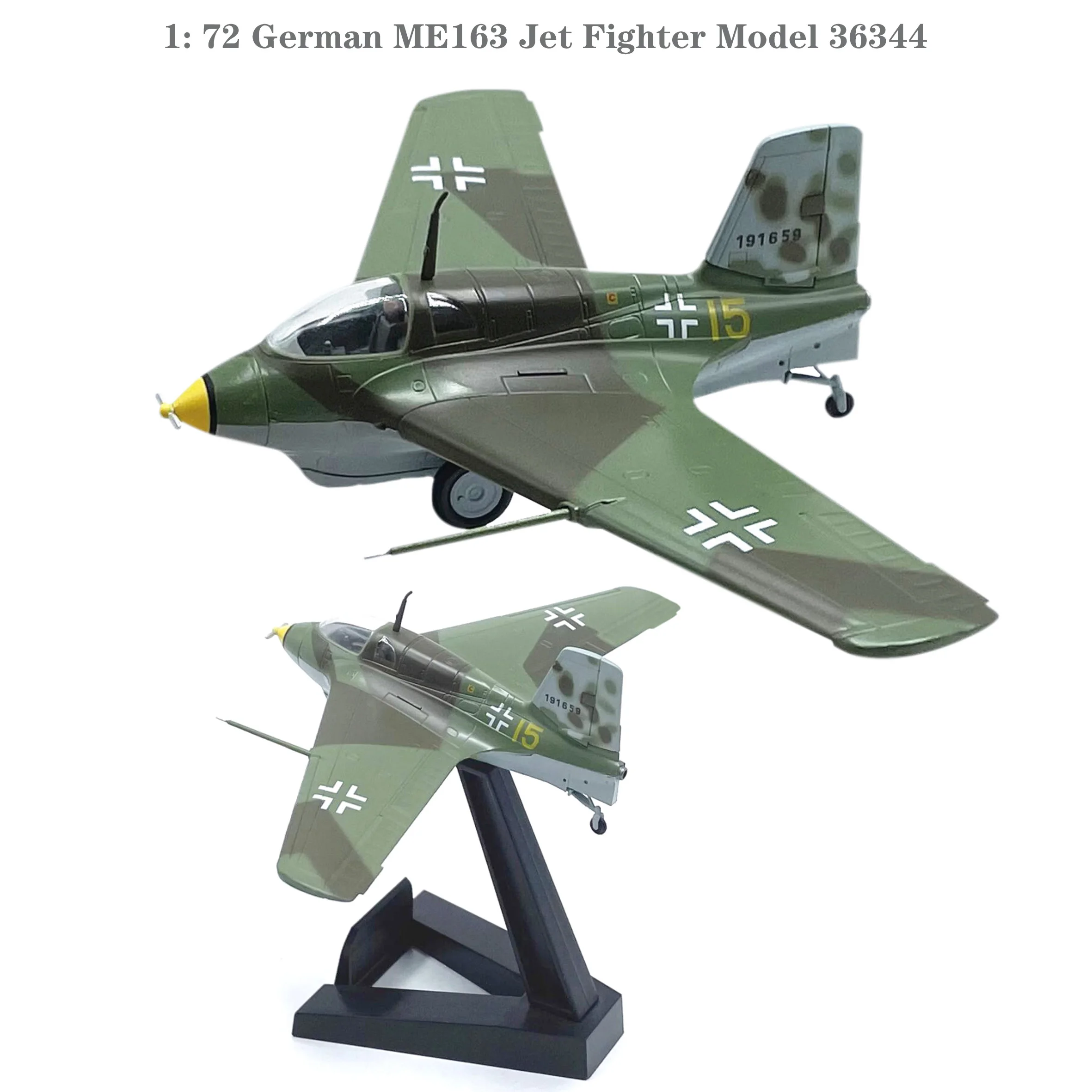 ME163-Jet-Fighter-Model-cole-o-de-produtos-acabados-1-72-modelo-alem-o ...