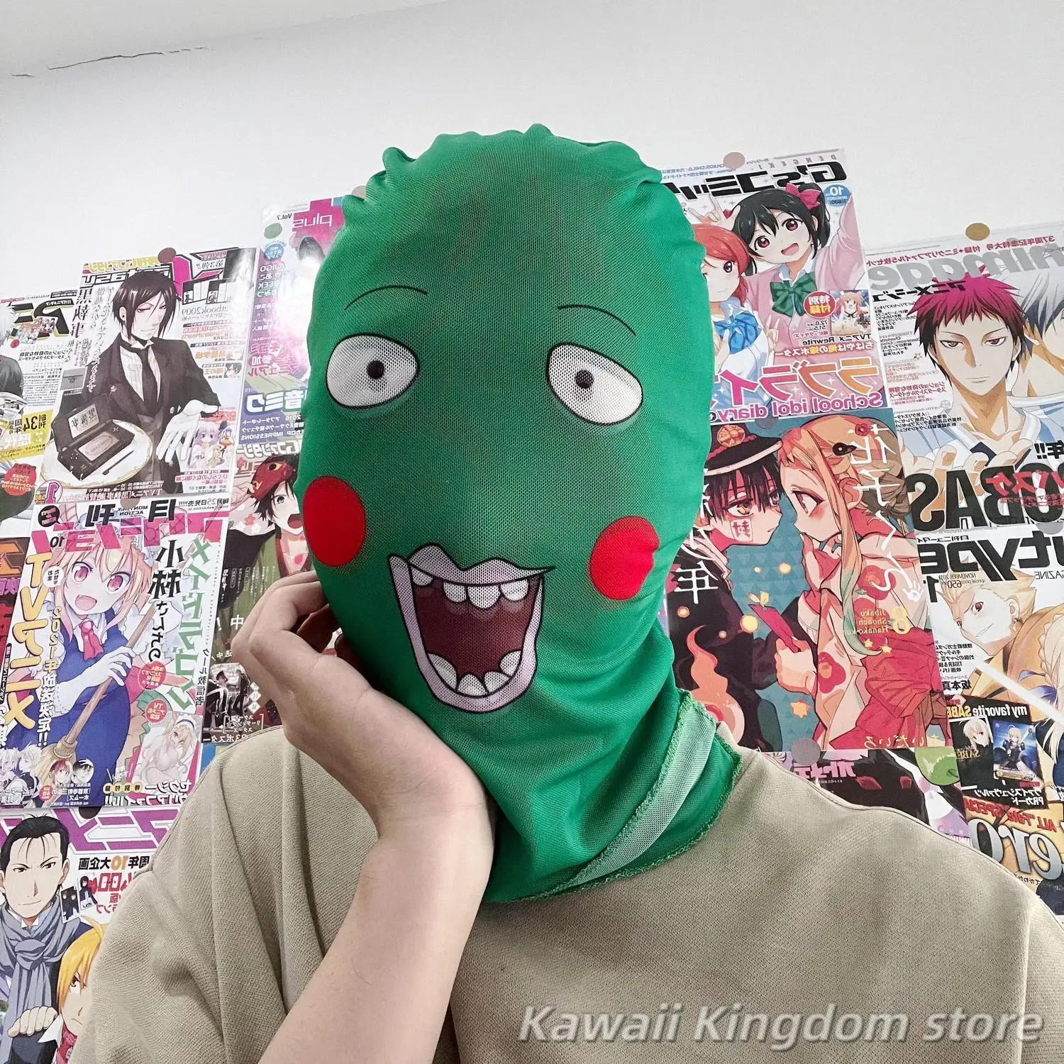Mob Psycho 100 Dimple Anime Cosplay Facial Imitation Masked Mask ...