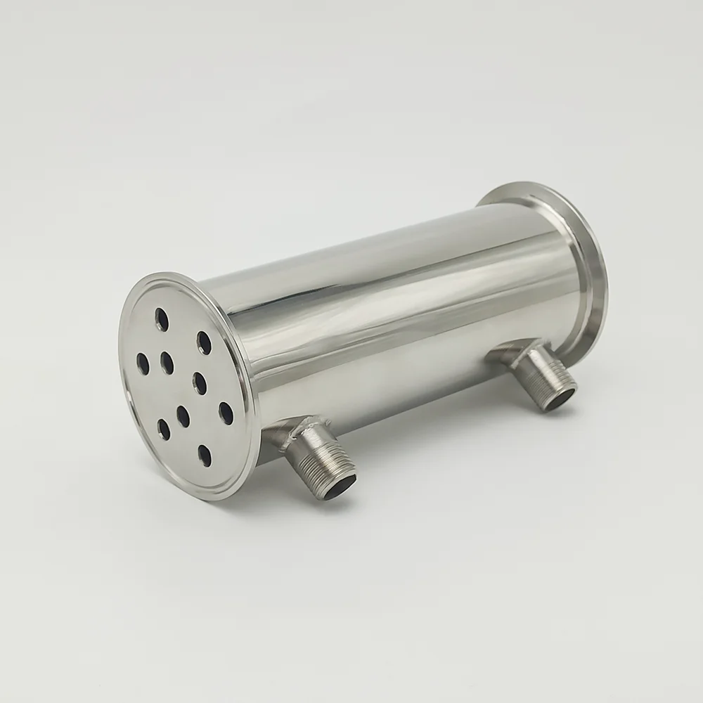 3" Diameter 76mm (OD 91mm) Height 200mm Distilled Cooler Reflux ...