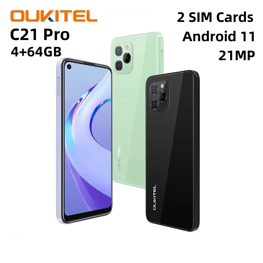 OUKITEL-C21-Pro-6-39inches-HD-Display-Octa-Core-4GB-RAM-64GB-ROM-21MP ...