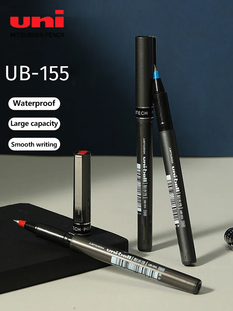 Japan-UNI-Gel-Pen-Ballpoint-Pen-UB-155-177-Student-Office-Accessories ...