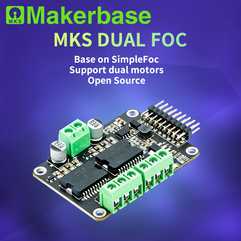 Makerbase dupla sem escova micro foc 3.1 com base de loop atual em cima ...