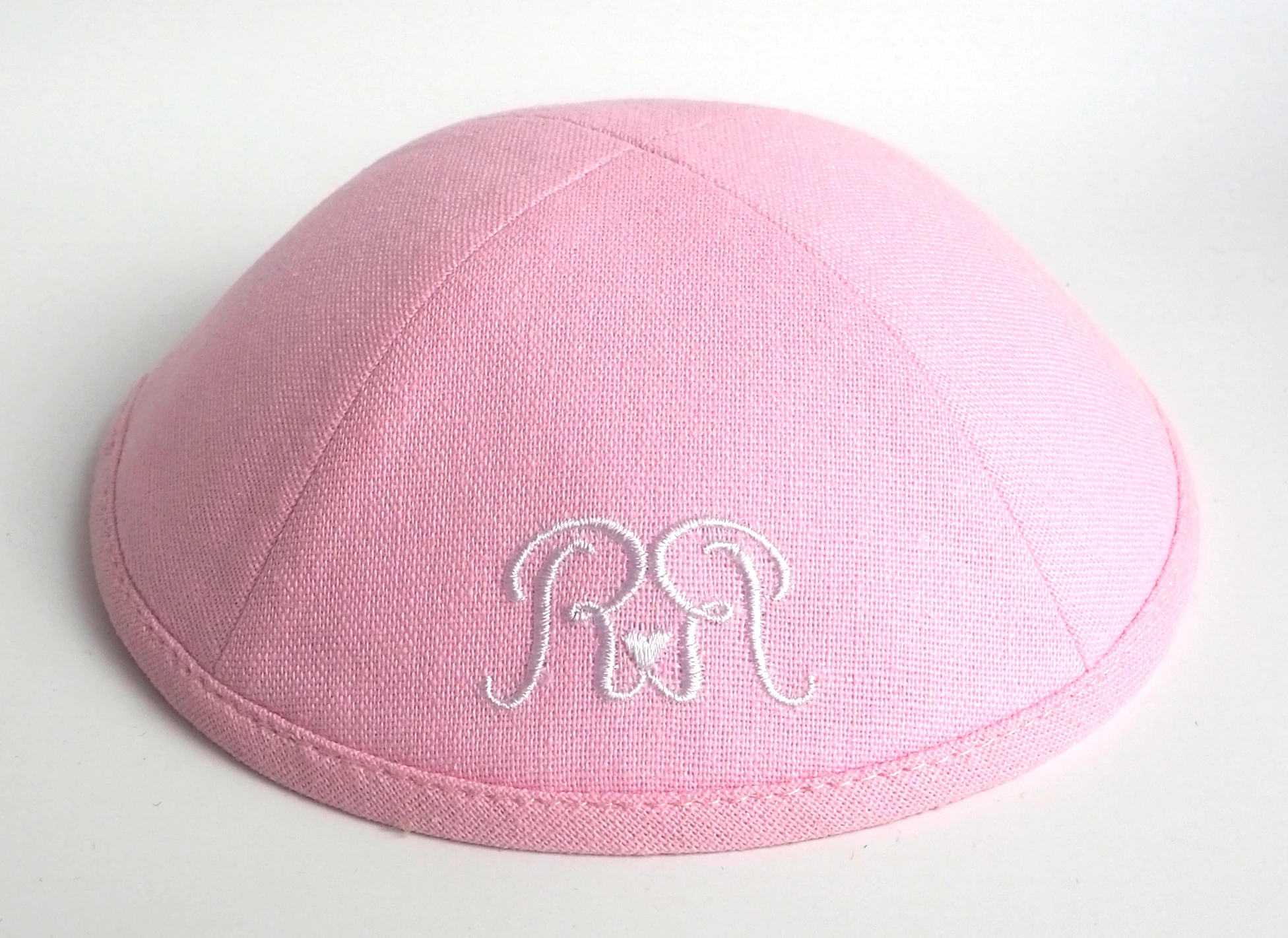 Nude Linen Kipot, Embroidery Kippot, Wedding Kippah, Yarmulkes, Cipa ...