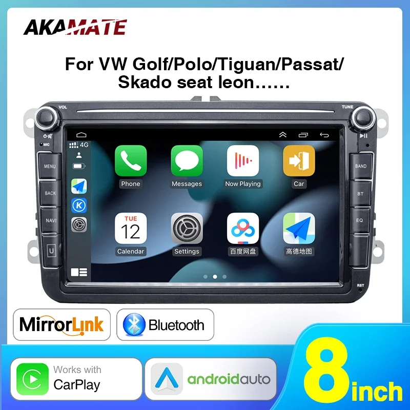 8inch-Car-Radio-for-Volkswagen-Skoda-Seat-Polo-Glof-Passat-VW-Car-Radio ...
