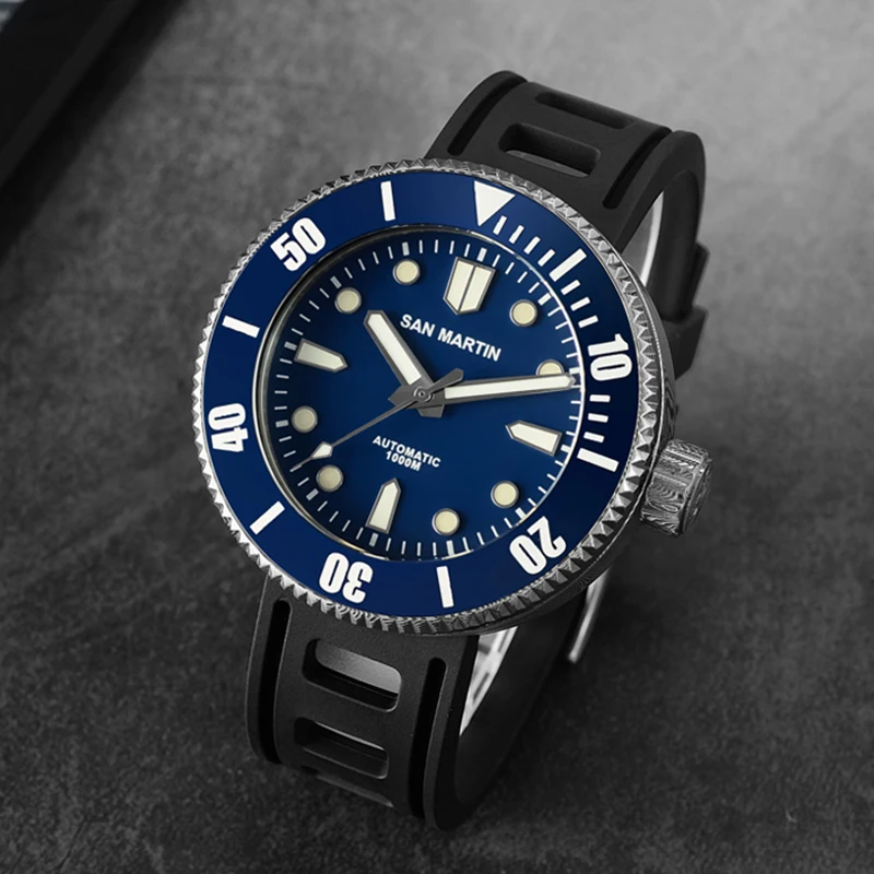 2022 San Martin Automatic Mechanical Watches TOP Brand SW200 100Bar ...