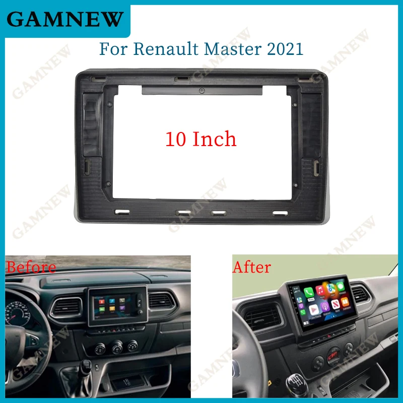 10-1-inch-Car-Fascia-Radio-Panel-for-Renault-Master-2021-Audio-Dash-Kit ...