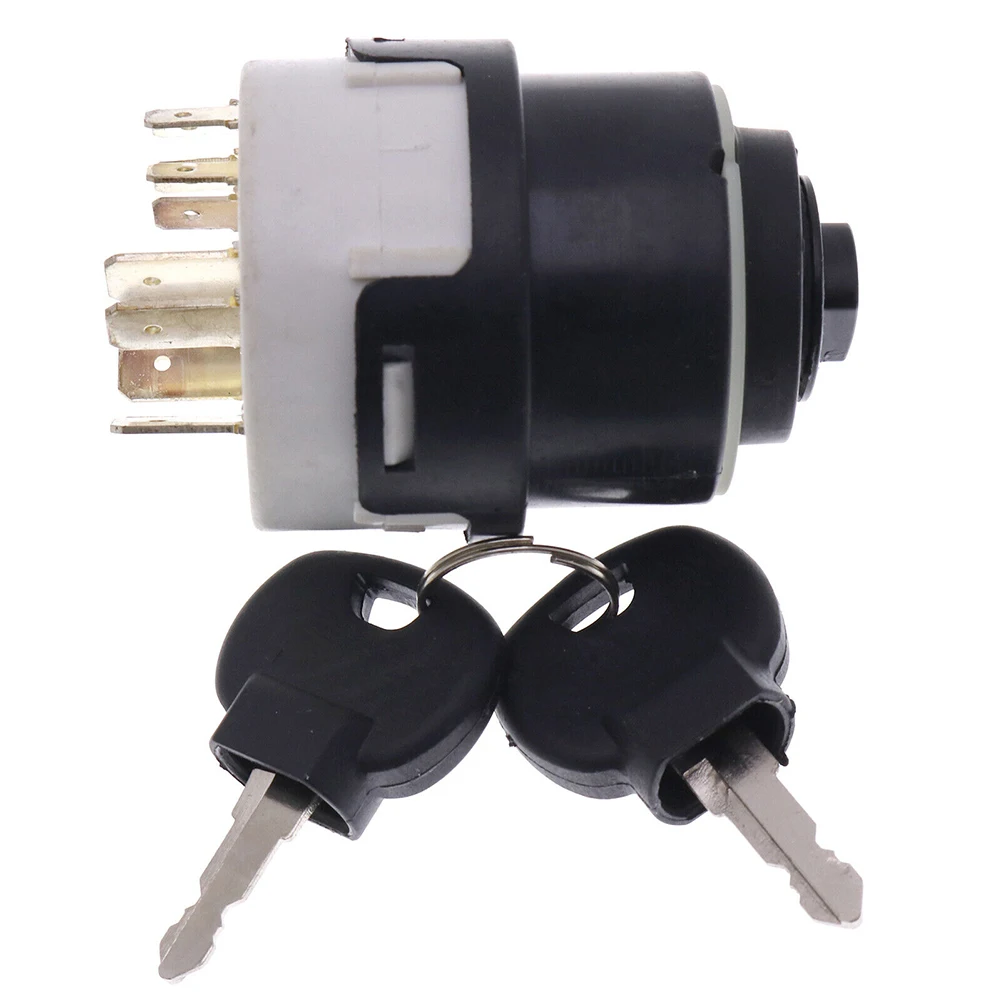 For-JCB-Ignition-Switch-With-Two-Keys-701-80184-85804674-10-Pins ...