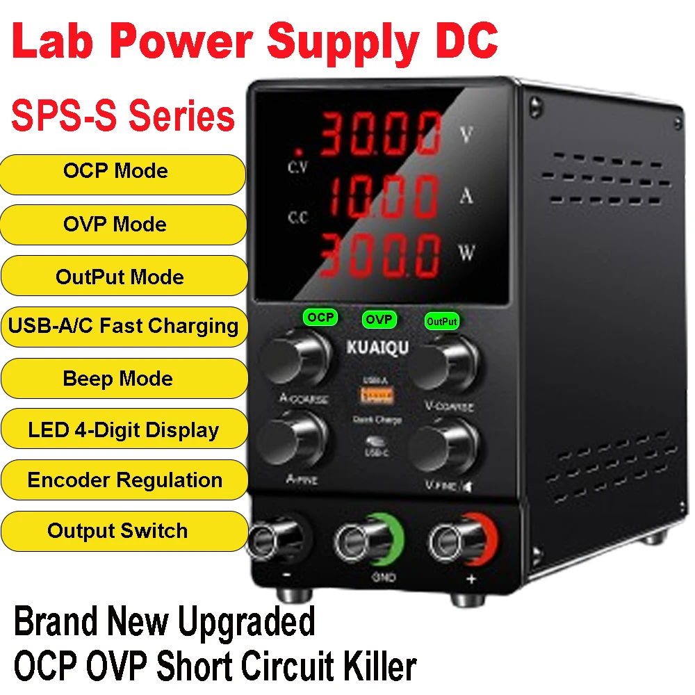 DC-Lab-Power-Switching-Regulator-30V-10A-60V-5A-120V-3A-OCP-OVP ...